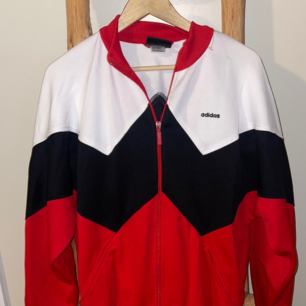 Rare Vintage 1990s Adidas Track Jacket - Gem